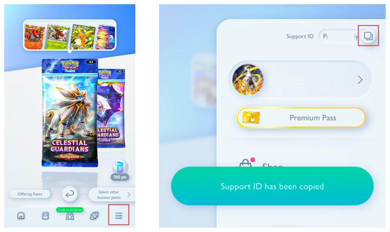 Redeem Pack Hourglass*24 and Trade Token*500